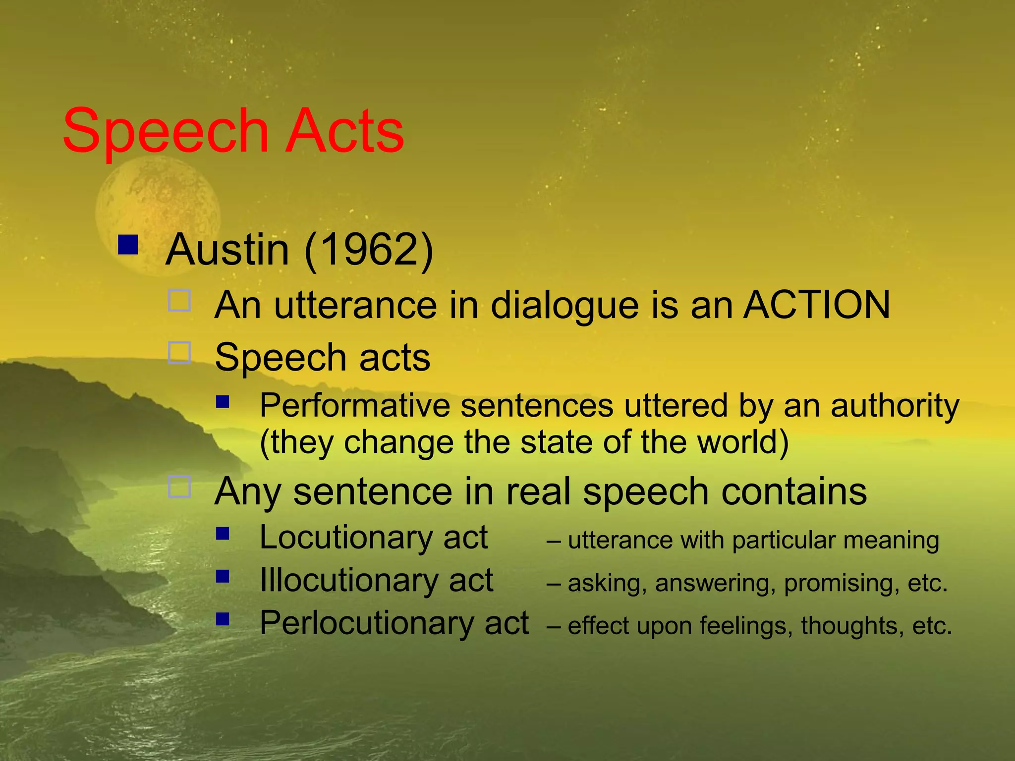 Explanation of discourse analysis | PPT