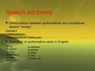 Explanation of discourse analysis | PPT