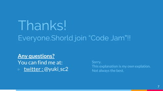 Explanation of "GoogleCodeJam" | PPT