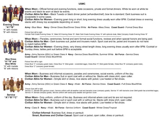 Explanation of service equivalent uniforms | PDF