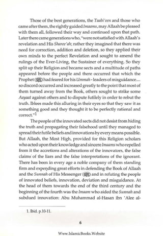 Explanation of the Creed - 1995 - by al Barbahari | PDF