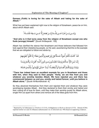 Meaning of Taghoot | PDF | Islam | Religion & Spirituality