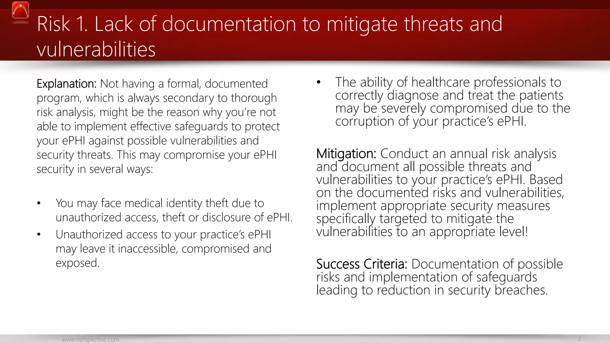Explanation of the most common types of administrative risks | PDF