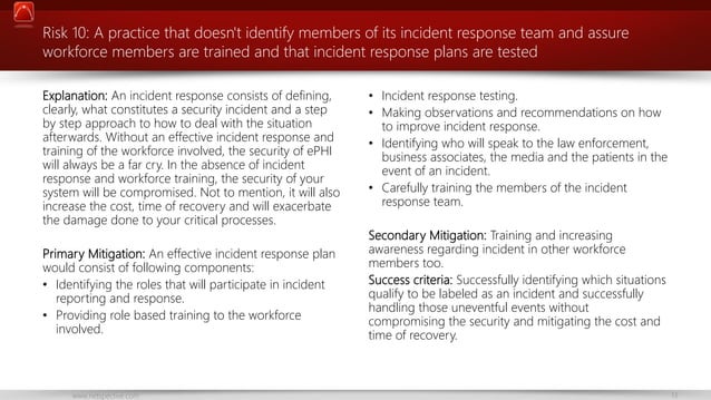 Explanation of the most common types of administrative risks | PDF ...