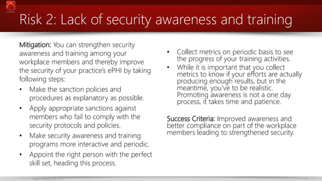 Explanation of the most common types of administrative risks | PDF ...