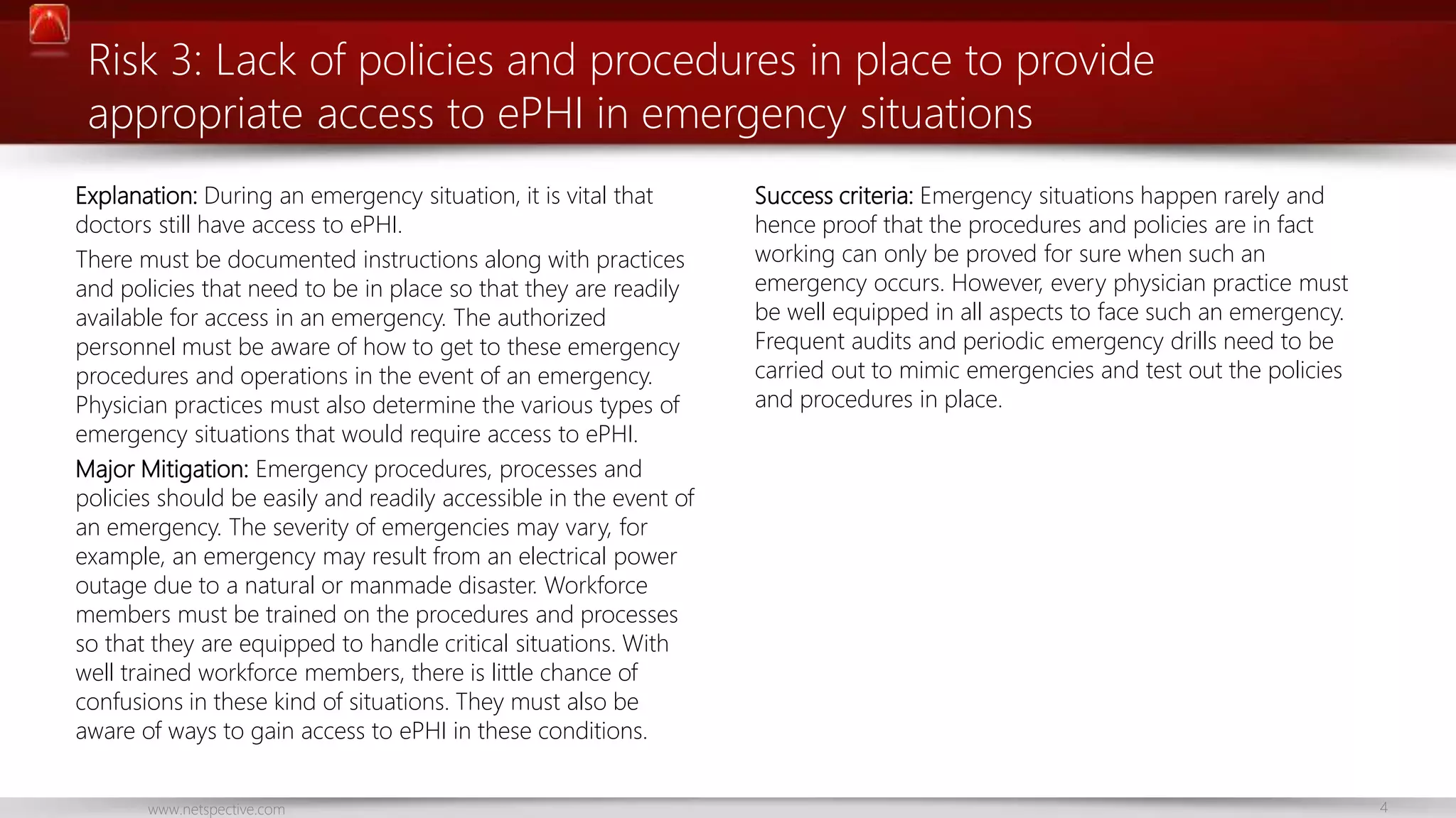 Explanation of the most common types of technical risks | PPT