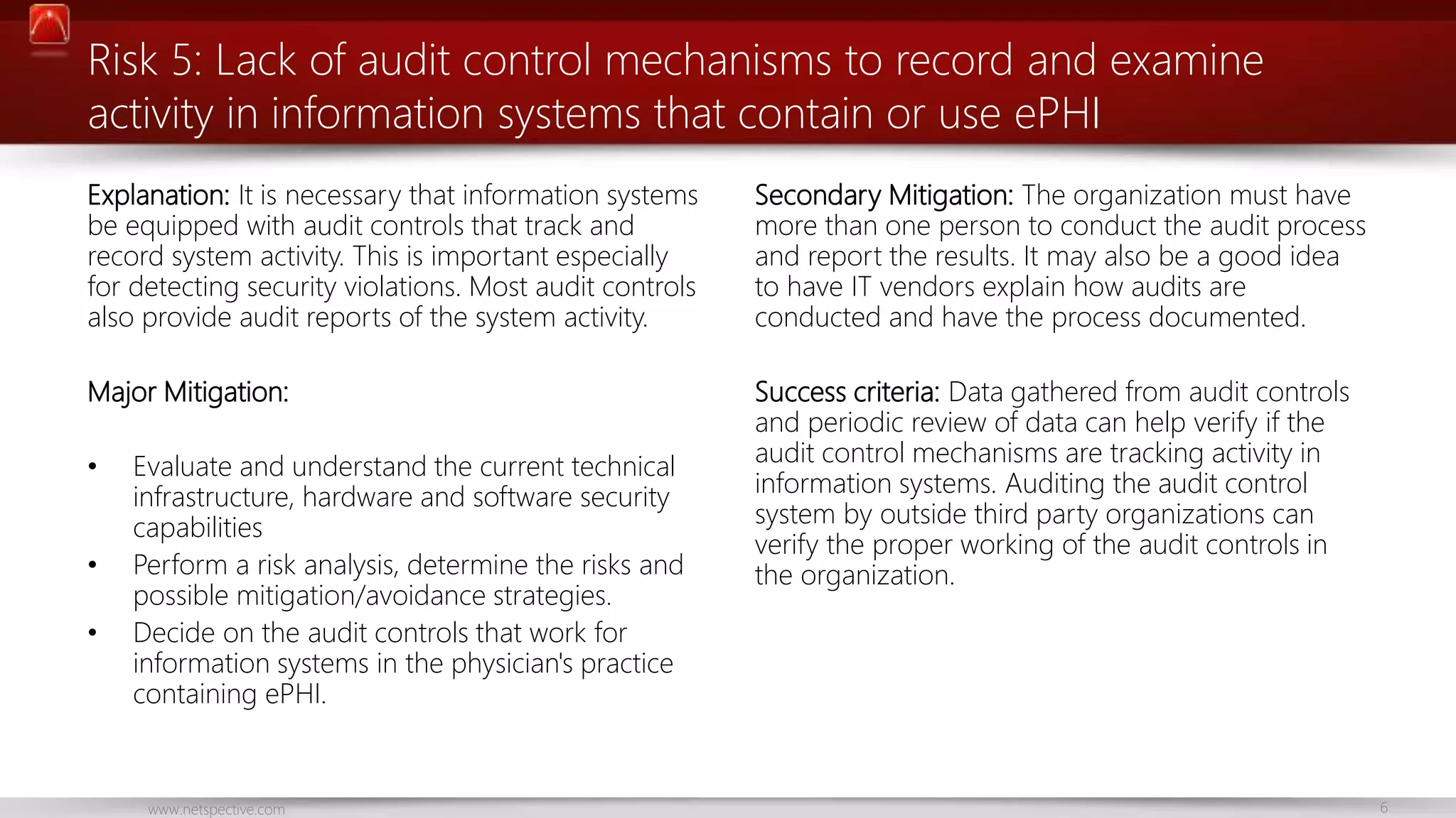Explanation of the most common types of technical risks | PPT