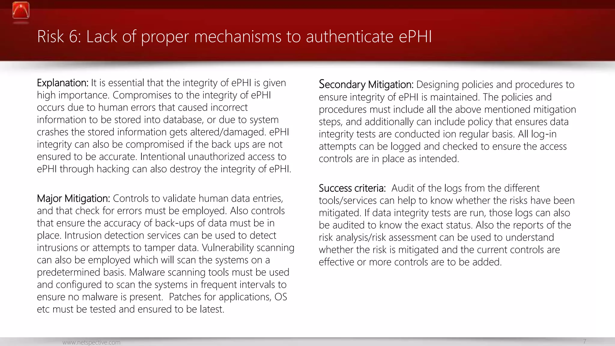 Explanation of the most common types of technical risks | PPT