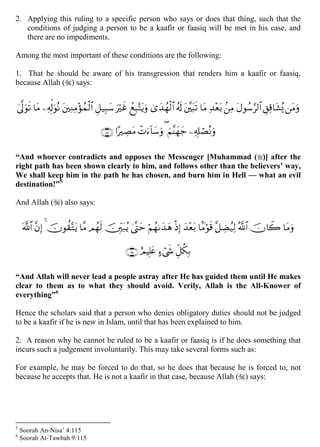 Explanation of the Nullifiers of Islam [Explained by Shaykh Abdur-Ra'uf ...