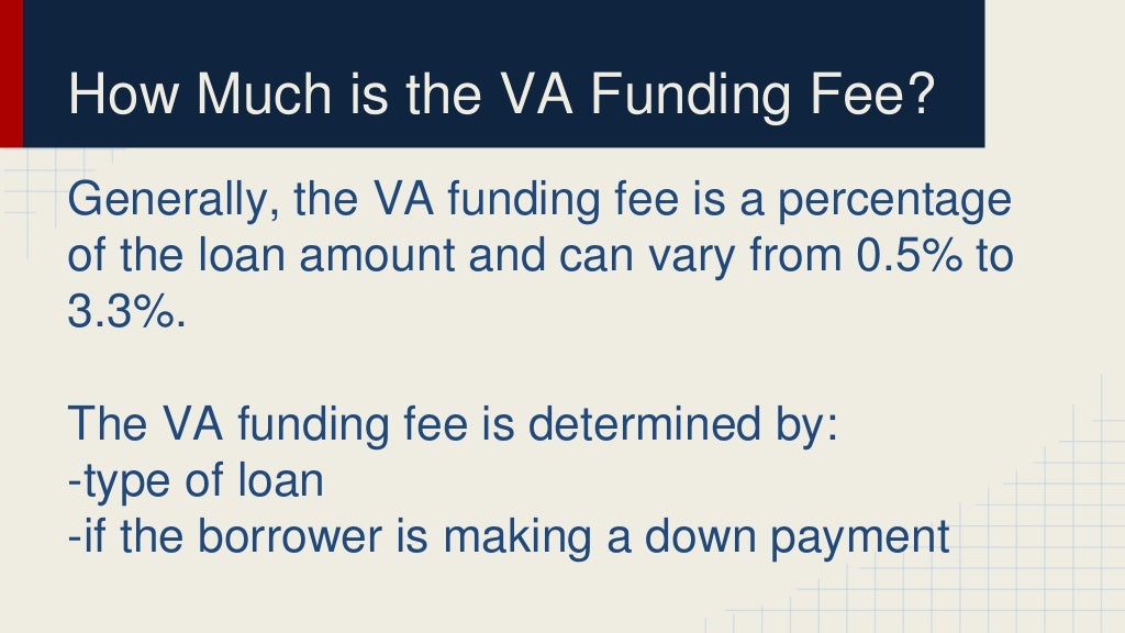 Explanation of the VA Funding Fee in Simple Terms