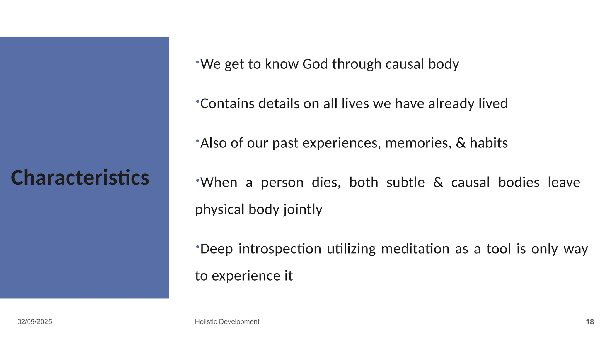 Explanation of three bodies 7ygygyggft7ct | PPTX