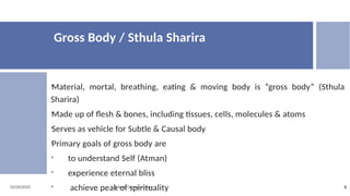 Explanation of three bodies 7ygygyggft7ct | PPTX