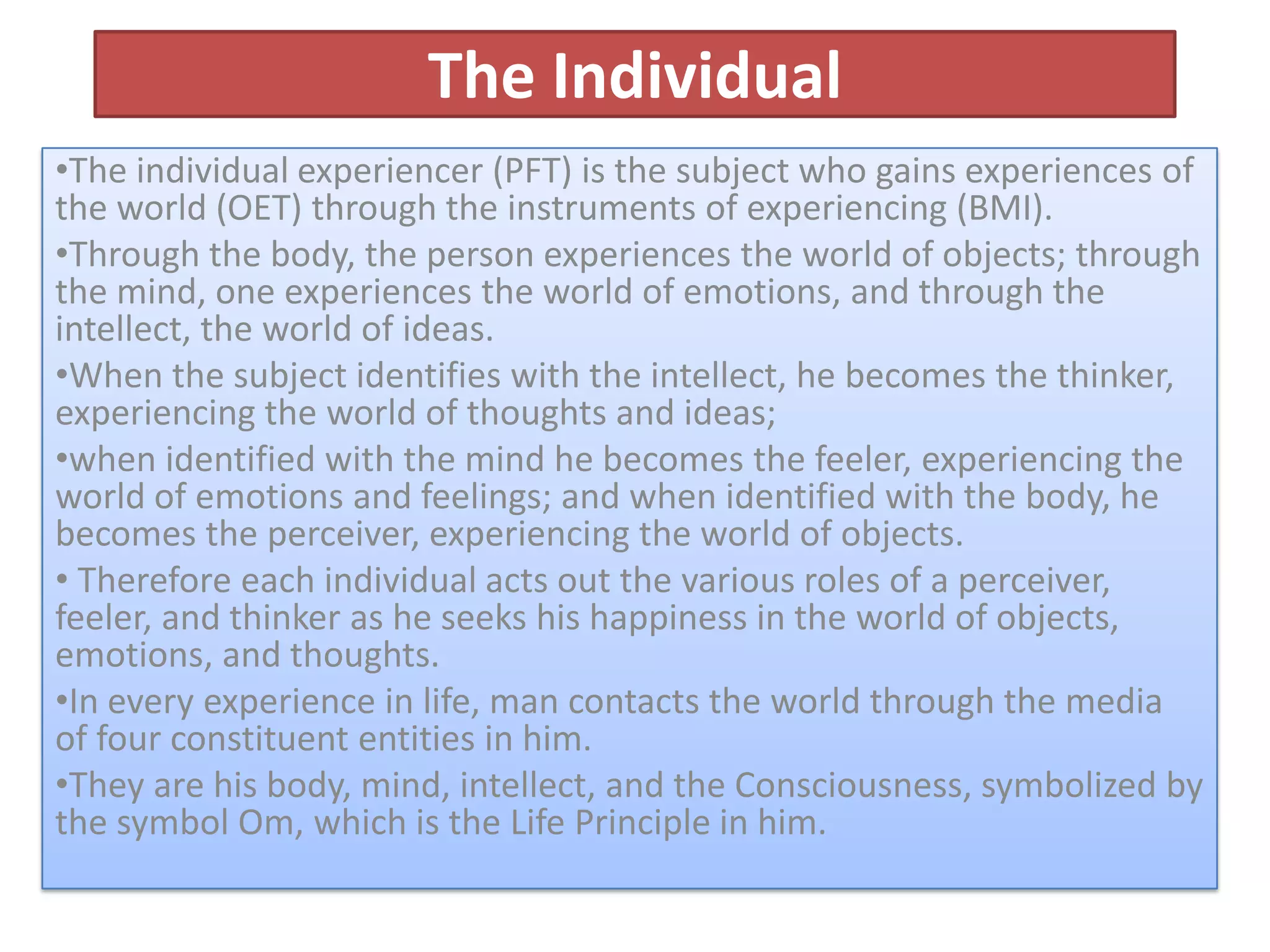 Explanation of vedanta with bmi chart | PPSX