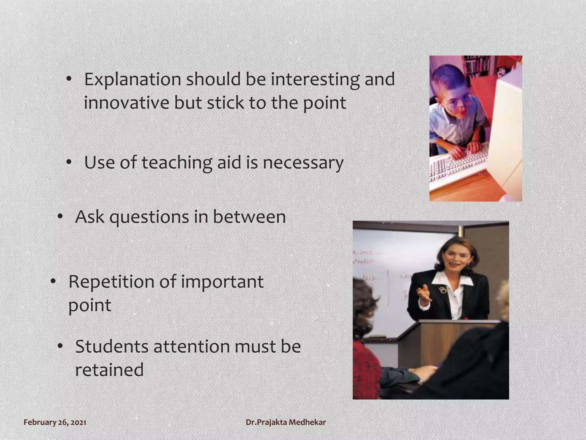 Explanation ppt | PPT