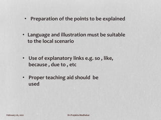 Explanation ppt | PPTX