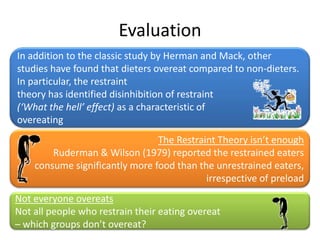 Explanations for the success or failure of dieting lpr | PDF