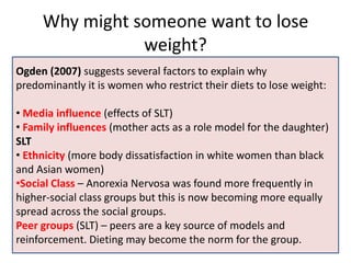 Explanations for the success or failure of dieting lpr | PDF