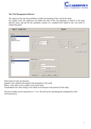 Cardionics Belgium ECG systems for CRO | PDF