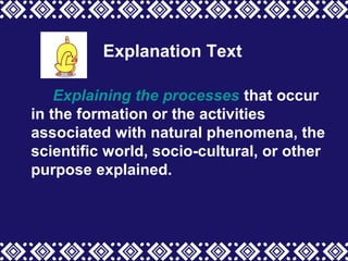 Explanation text | PPT
