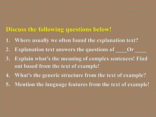 Explanation text | PPTX