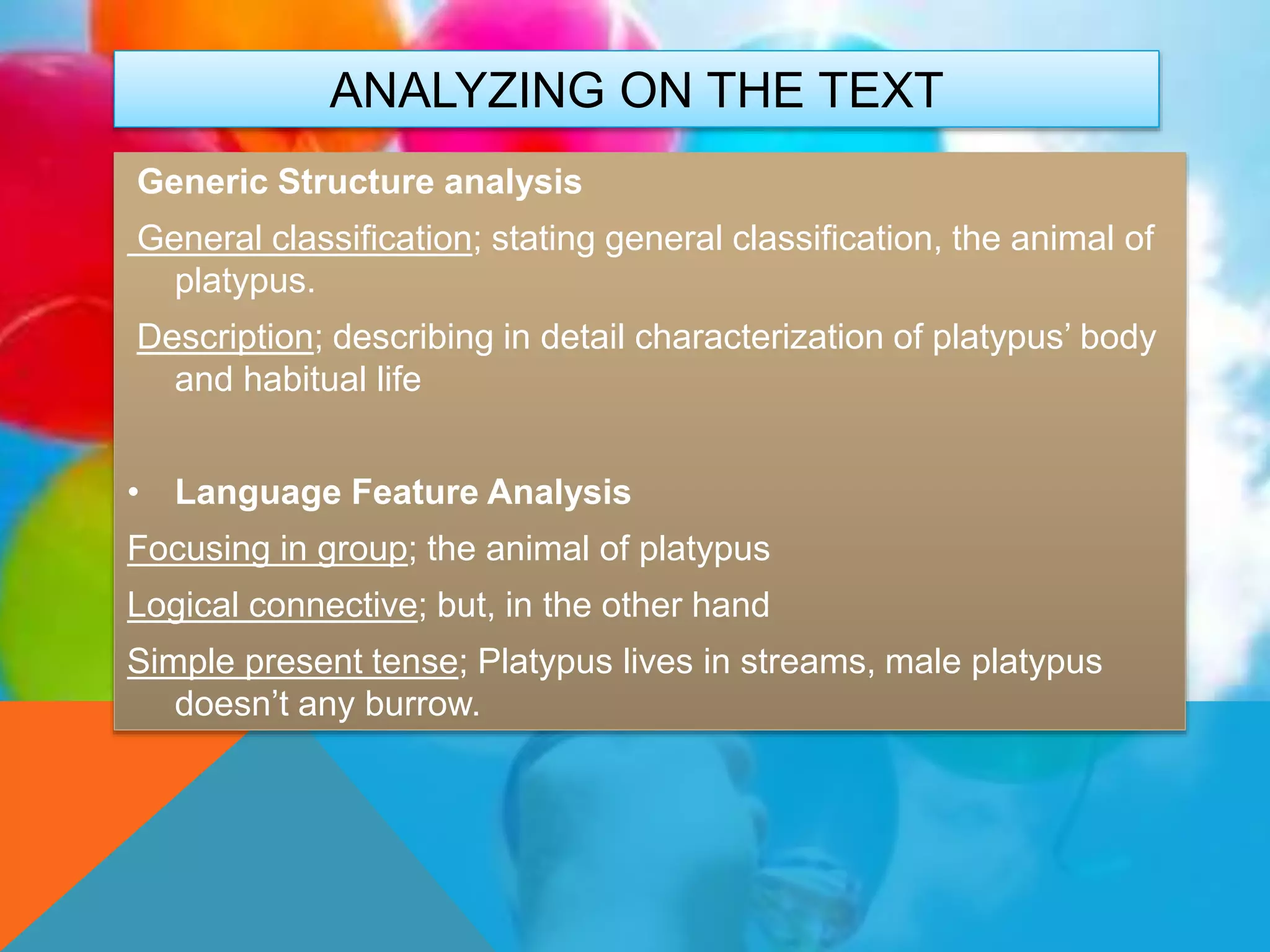 Explanation text and report text | PPTX