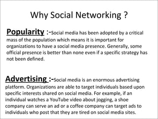 Explanation text how make the social network | PPT