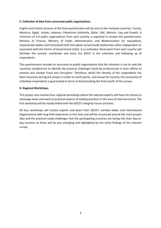 Explanatory Note for the Internal Control and Risk Management Project ...