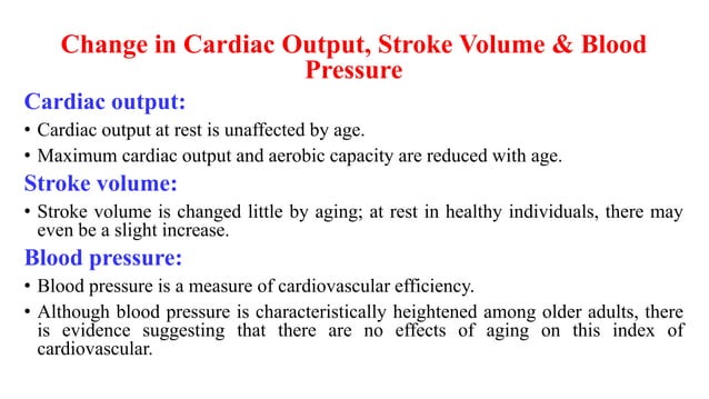Explanatory Part for Cardiovascular Changes with Ageing.ppsx