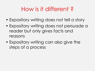 Explanatory (INFORMATIVE) Writing PPT (1).ppt