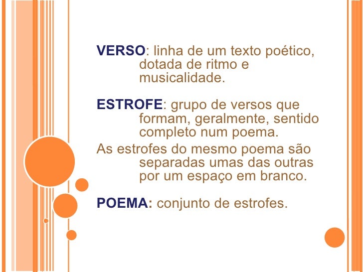 Explicação sobre texto poético para Fundamental