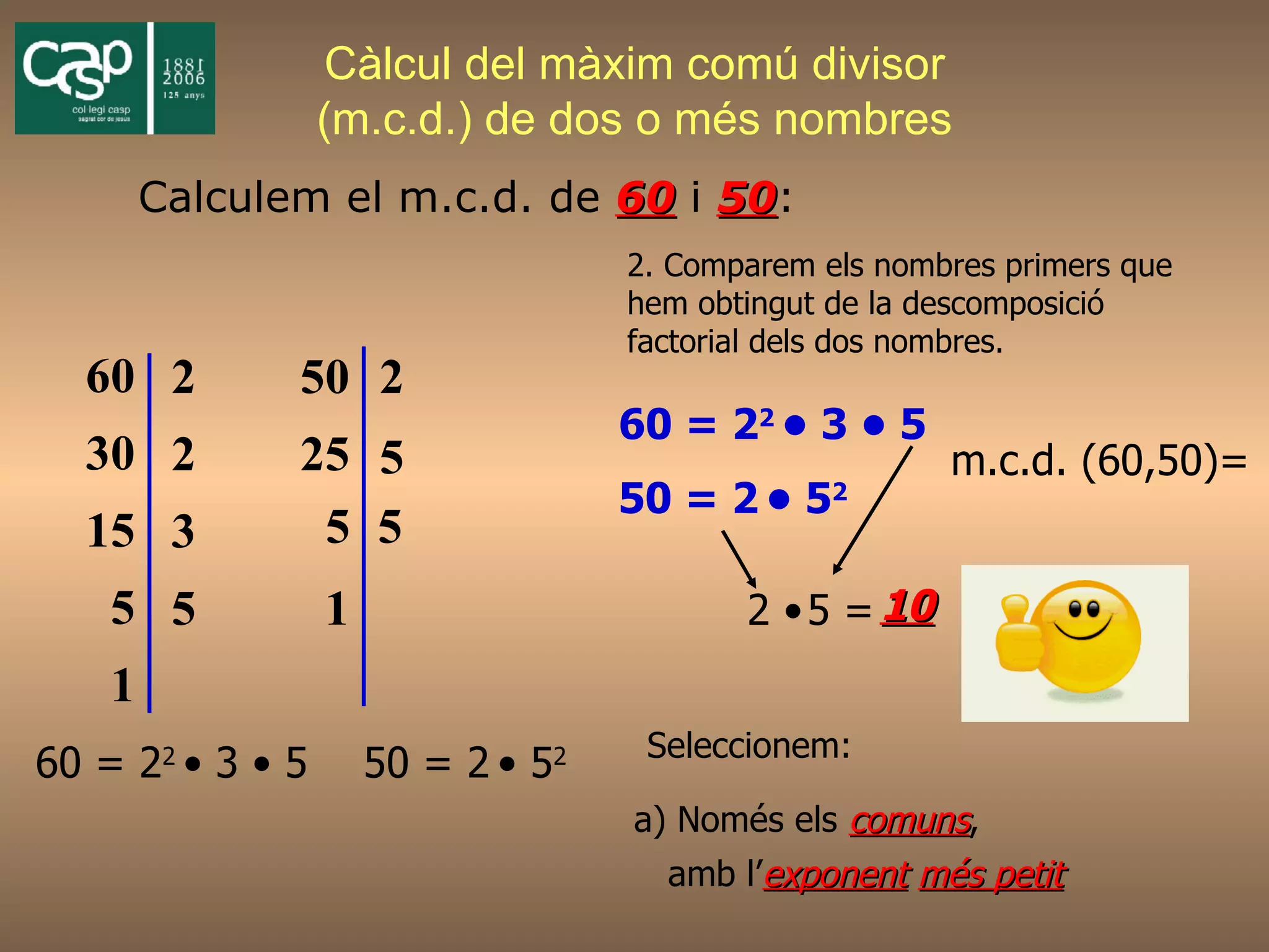 Explicacio MCD | PPT