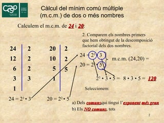 Explicacio MCM | PPT