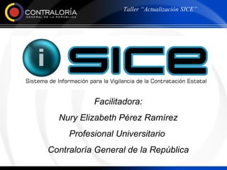 ExplicacióN Componentes Del Sice | PPT