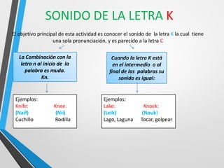 Explicación sonidos consonantes | PDF