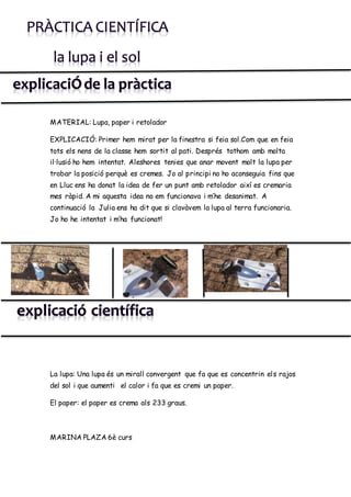 Explicacio d'el sol i la lupa | DOCX
