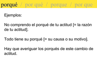 Explicacion del porque | PPT