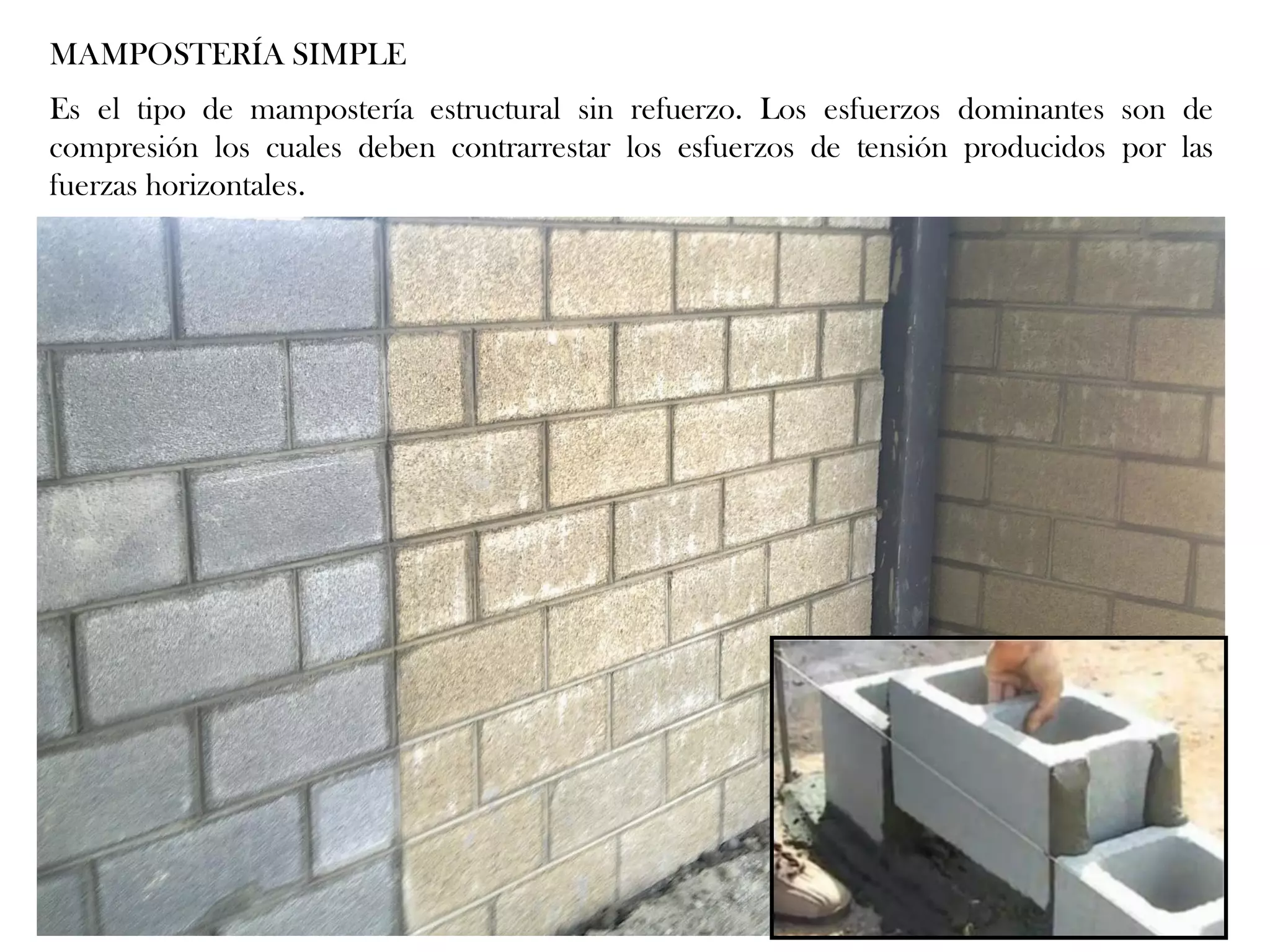 Explicación sobre los tipos de muros | PDF | Woodworking | Arts and Crafts