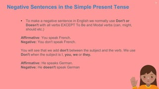 Simple Present | PPTX