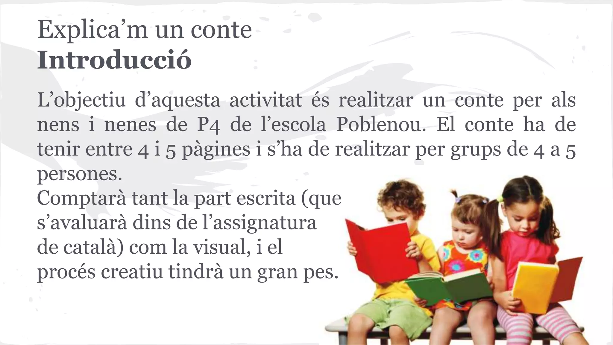 Explica'm un conte | PPTX