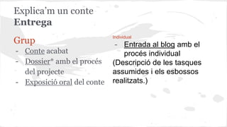 Explica'm un conte | PPTX