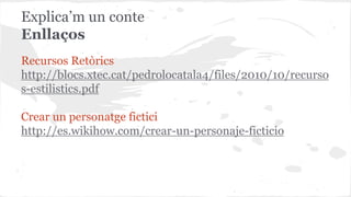 Explica'm un conte | PPTX