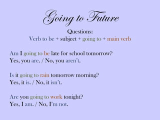 Going to future | PPT