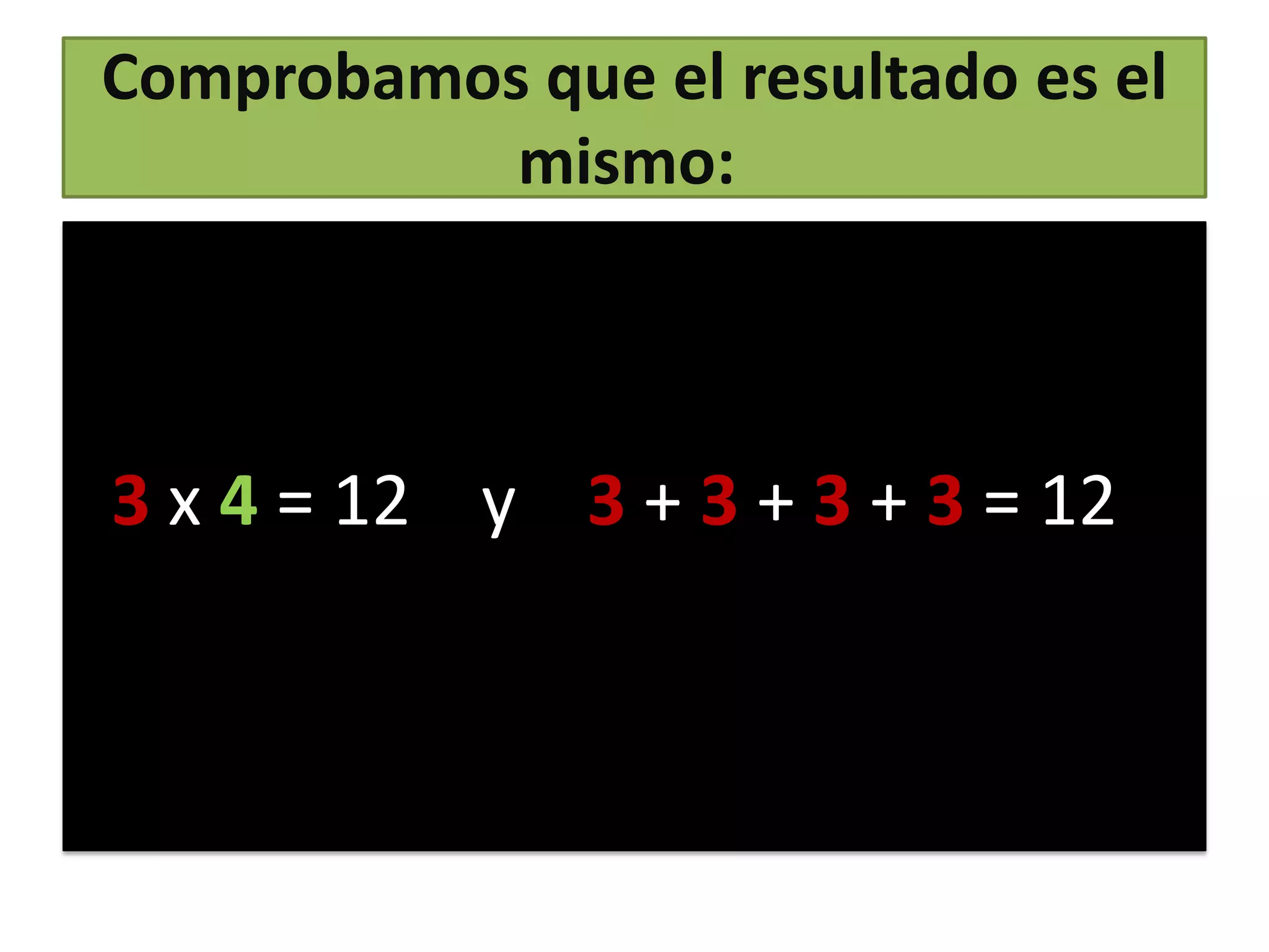 Explicar la multiplicacion | PPT