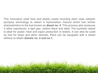 Waste 2 Fuel Technology | PPT