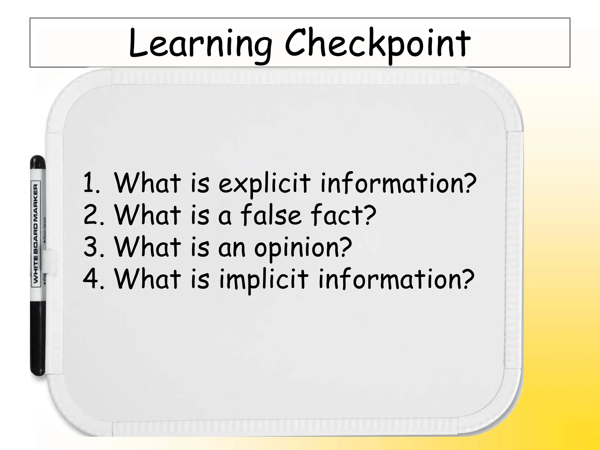 Understanding Explicit And Implicit Informationpptx Internet For
