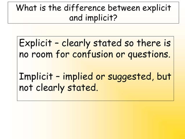 Understanding Explicit-and-Implicit-Information.pptx | Internet for Beginners | Internet