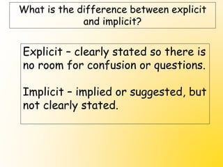 Explicit-and-Implicit-Information 1.pptx | Free Download
