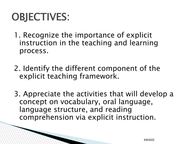 EXPLICIT-INSTRUCTION-NTOT-Grade-5.ppt | Homework and Study | Education
