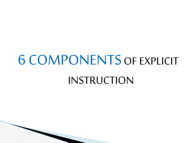 EXPLICIT-INSTRUCTION-NTOT-Grade-5.ppt | Homework and Study | Education