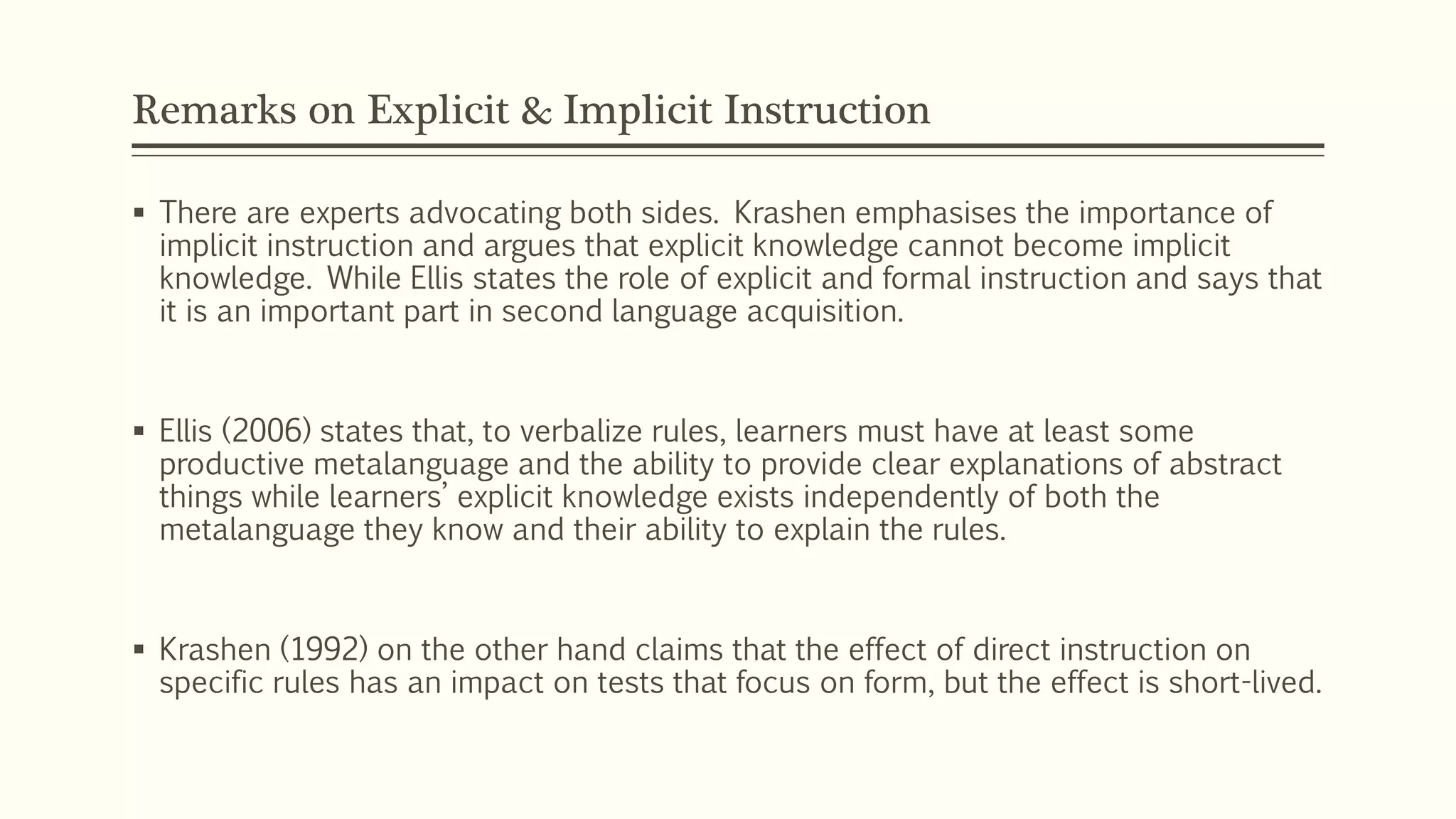 Explicit and implicit grammar teaching | PPTX